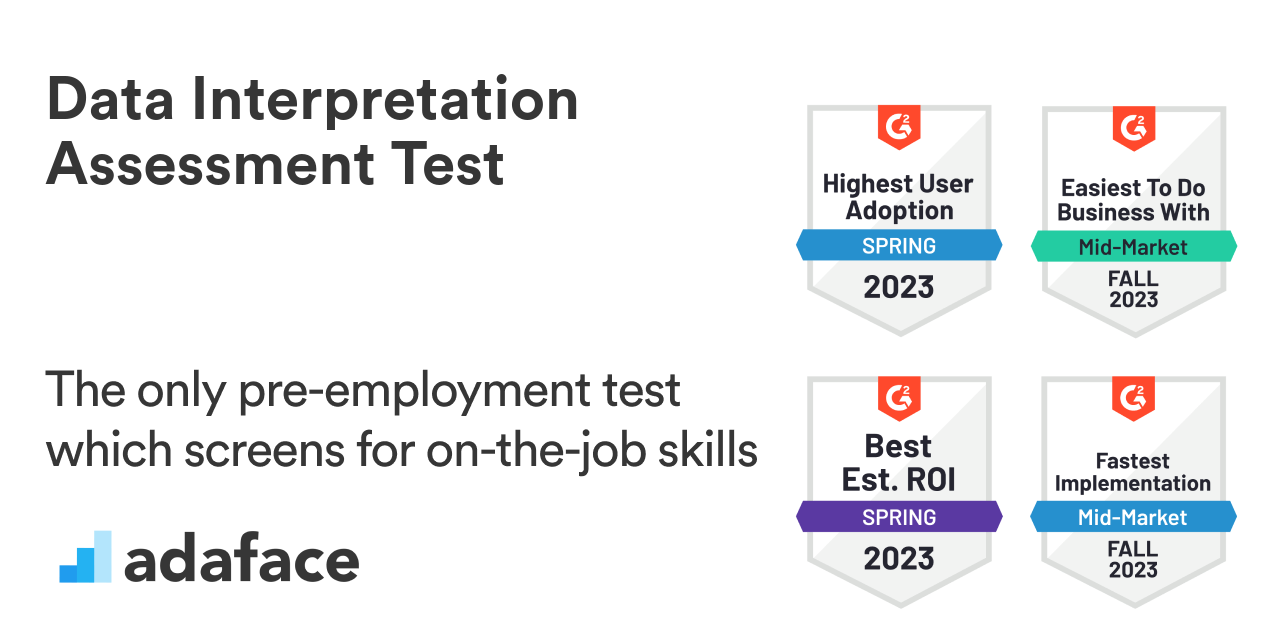 Data Interpretation Assessment Data Interpretation Skills Test Data Interpretation Assessment Data Interpretation Skills Test