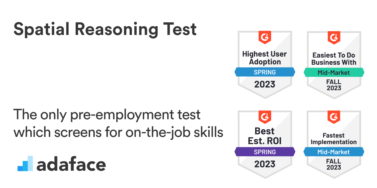 Spatial Reasoning Test For Hiring Spatial Skills Test Spatial Reasoning Test For Hiring Spatial Skills Test